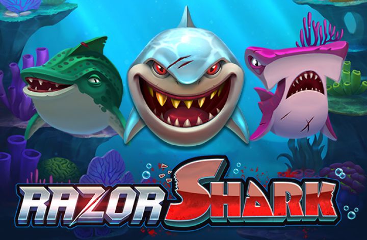 Razor Shark - Spilleautomat fra Push Gaming med multiplikator!